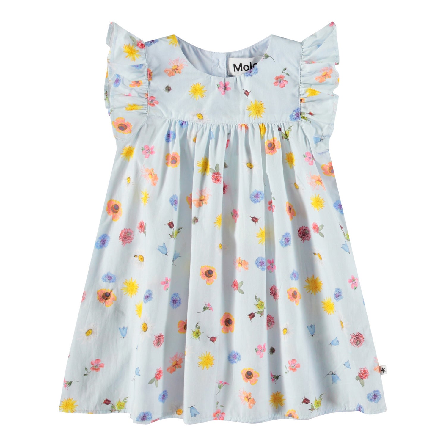 MOLO Cacao Dress - Small Flowers Baby – Le Petit Kids
