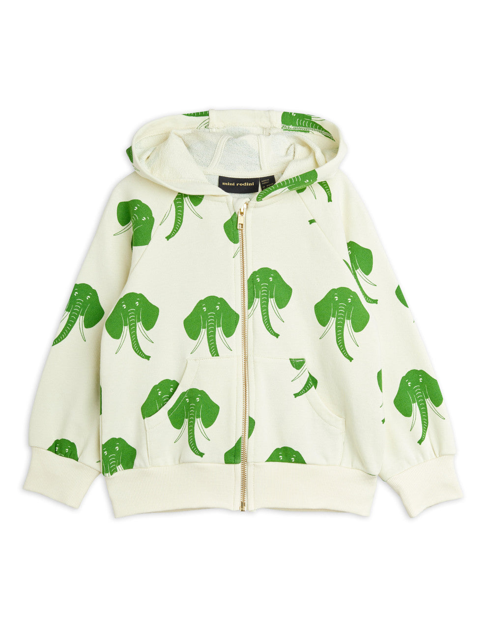 MINI RODINI Elephant Hoodie 2222013311 – Le Petit Kids