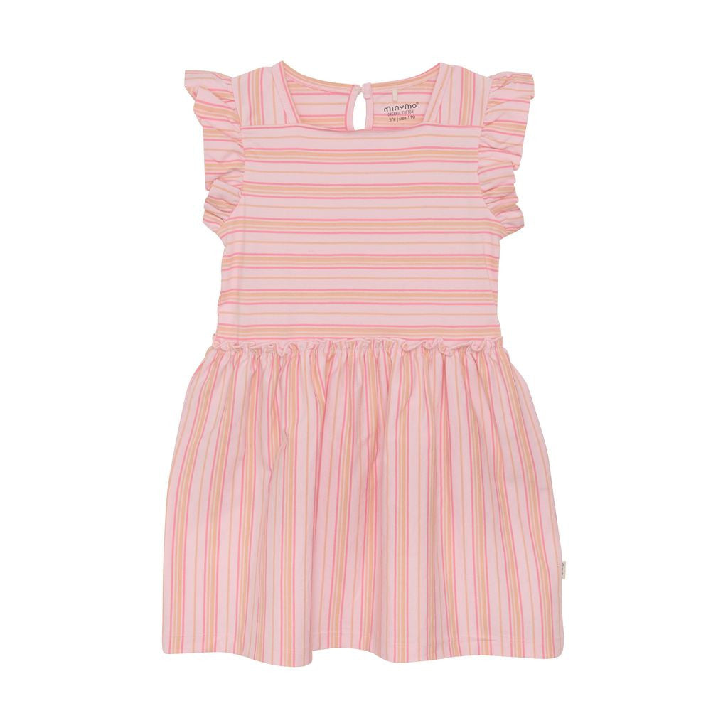 MINYMO Girls Striped Dress 123524 – Le Petit Kids