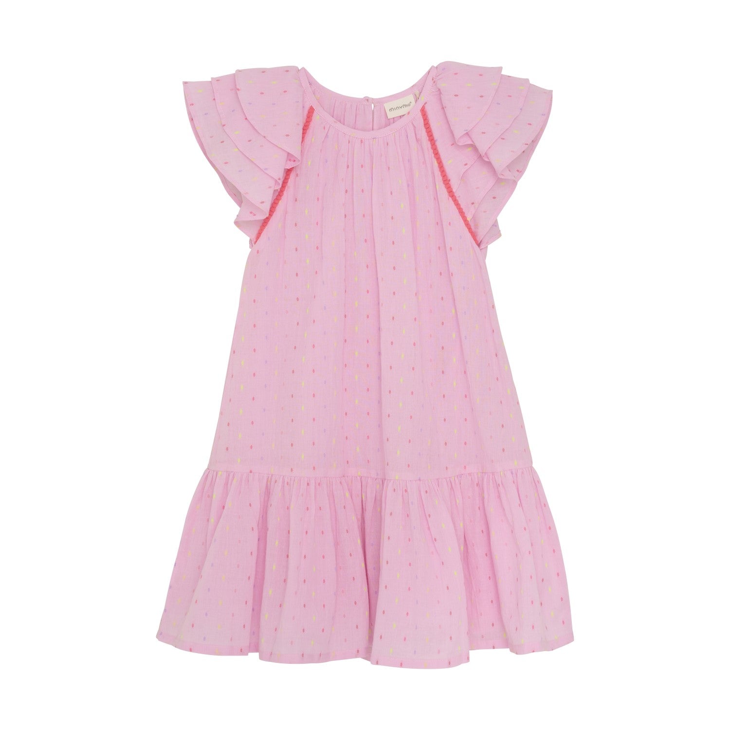 Minymo Light Rose Dress 123943 – Le Petit Kids