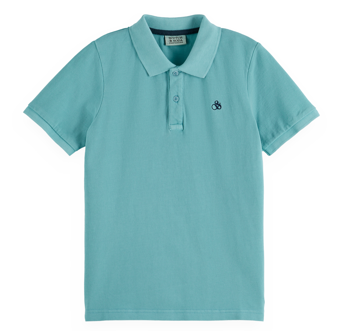 Scotch Shrunk Sea Blue Polo 179510-410 – Le Petit Kids